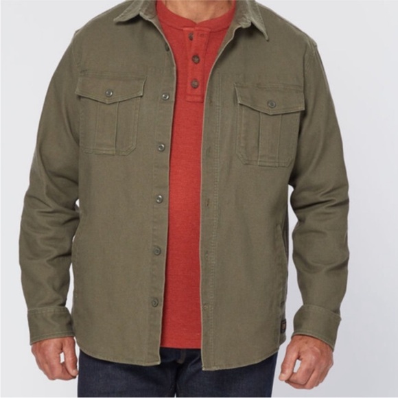 Duluth Trading Co | Jackets & Coats | Duluth Trading Co Khaki Green ...